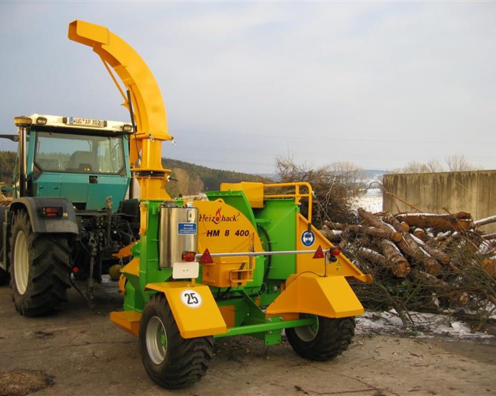 Heizohack HM8-400 Wood Chipper - Arblease