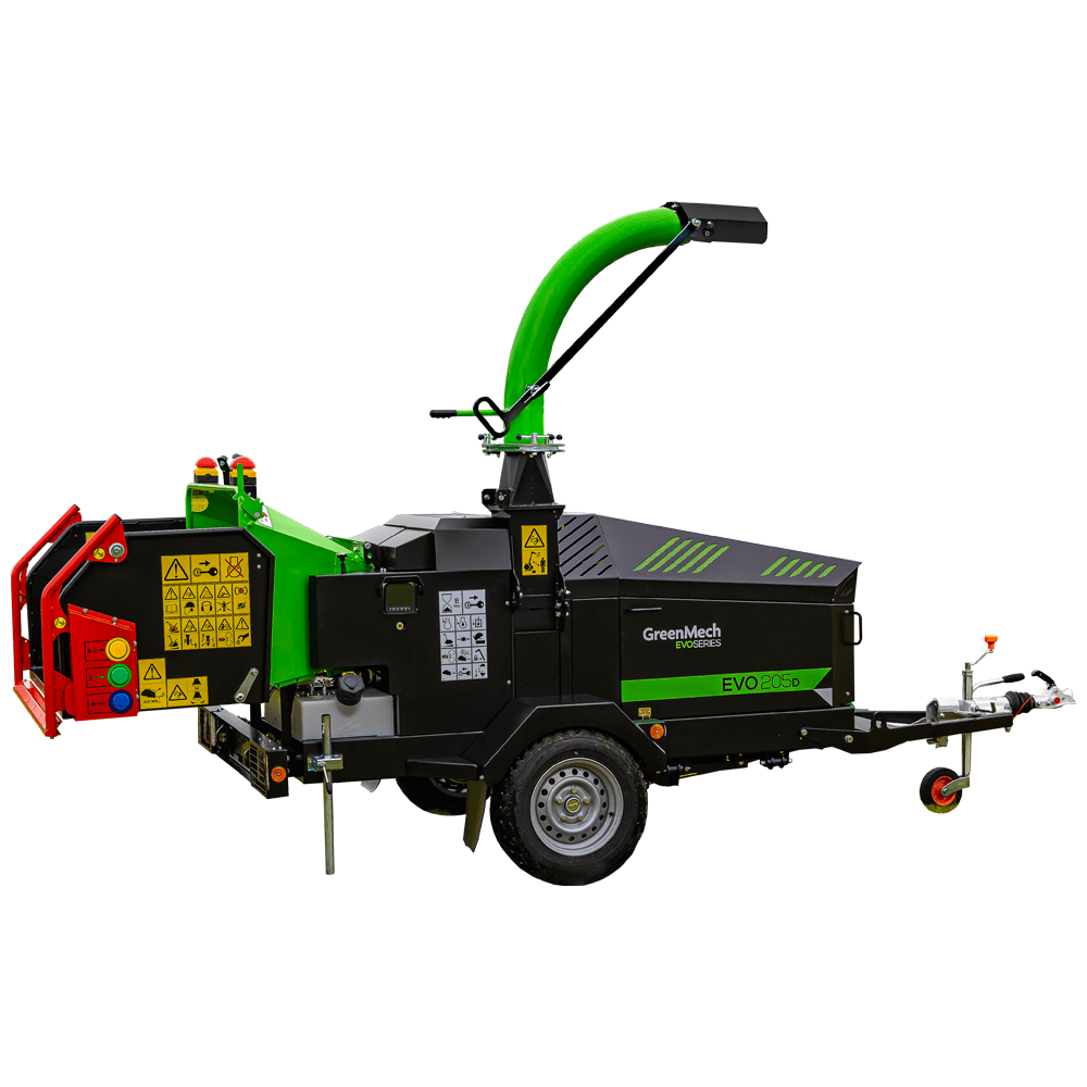 New Greenmech EVO 205D Wood Chipper - Arblease