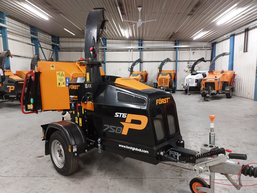 Used Först ST6P Wood Chipper